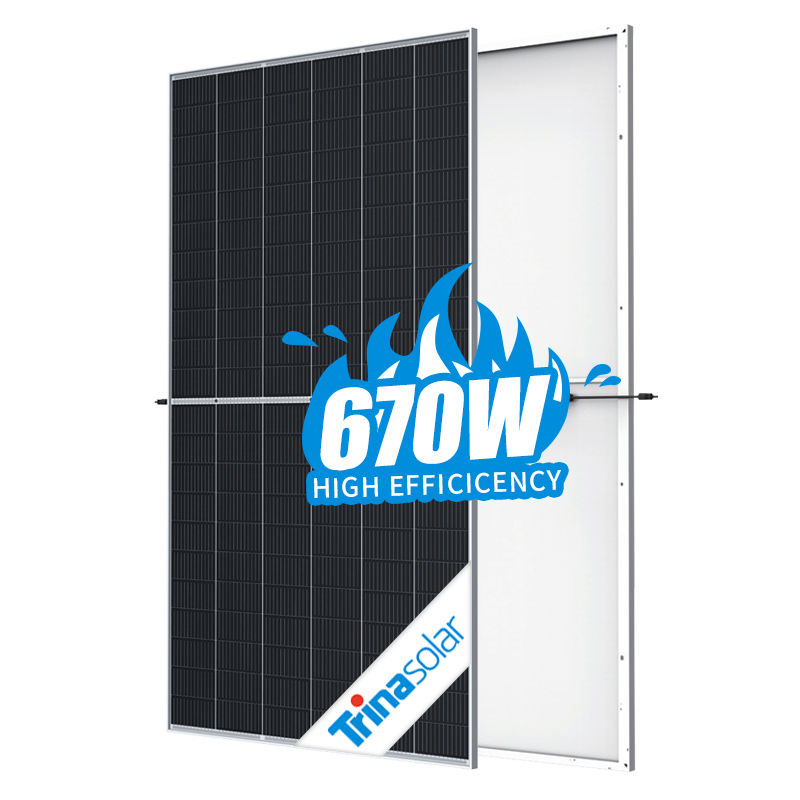 Backsheet Monocrystalline Module: 650 -670W - Guanji